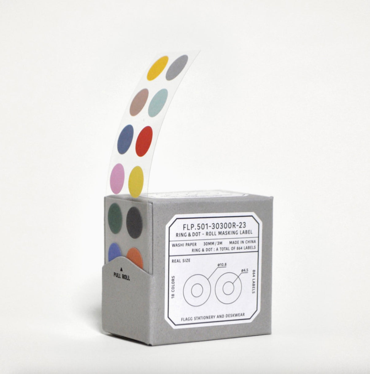 Roll Masking Labels | Ring & Dot – Anita's Desk